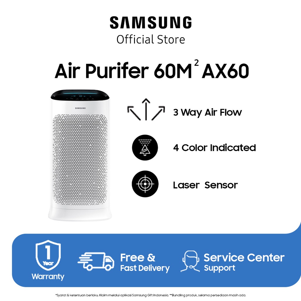 Jual Samsung Air Purifier AX60R5080WD | Shopee Indonesia
