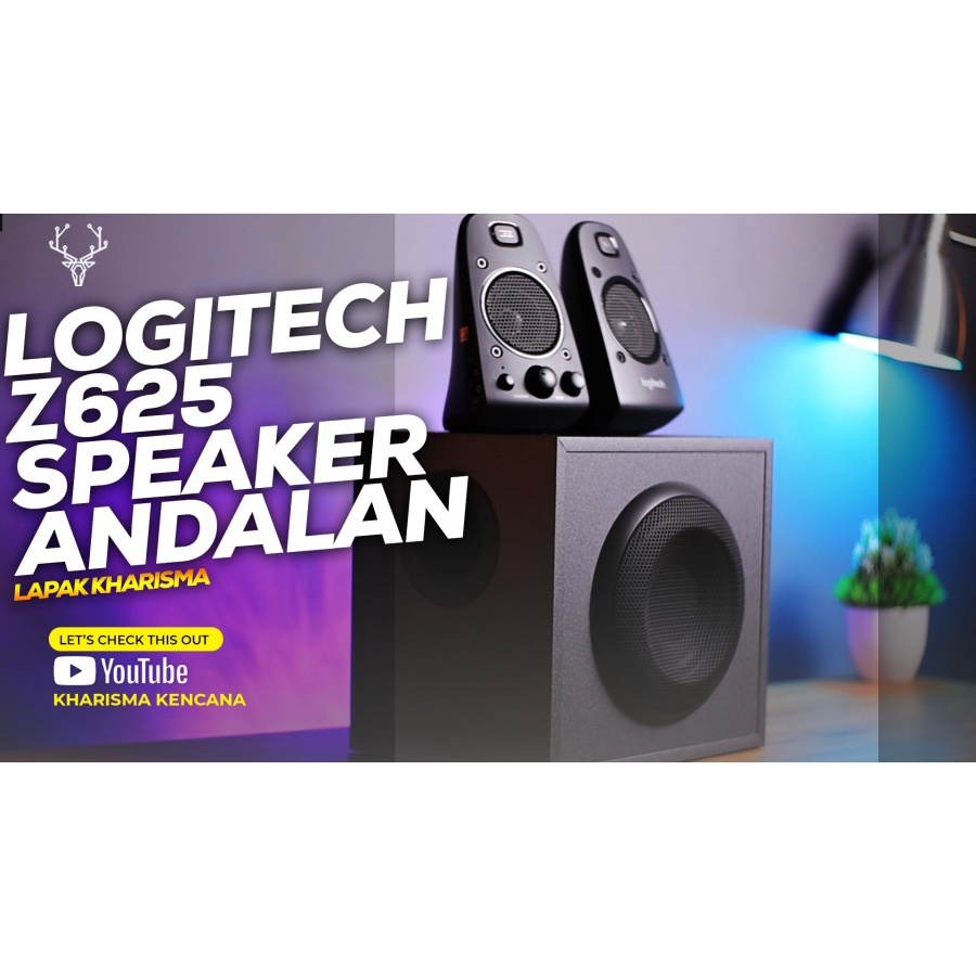 Jual SPEAKER LOGITECH THX Z625 SYSTEM WITH SUBWOOFER AND OPTICAL INPUT | Shopee Indonesia