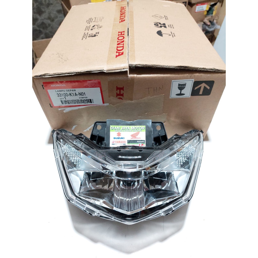 Jual Reflektor Lampu Depan K1A Honda Beat FI LED 2020 Beat DELUXE BEAT STREET DELUXE 33100-K1A ...