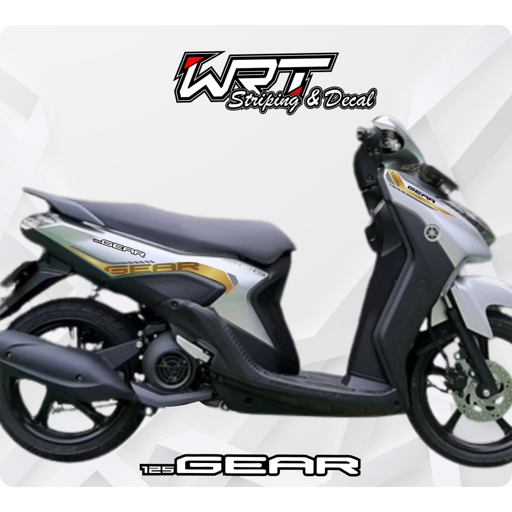 Jual Striping Transparan Mio Gear-Lis Mio Gear-Stiker Mio Gear Simpel ...