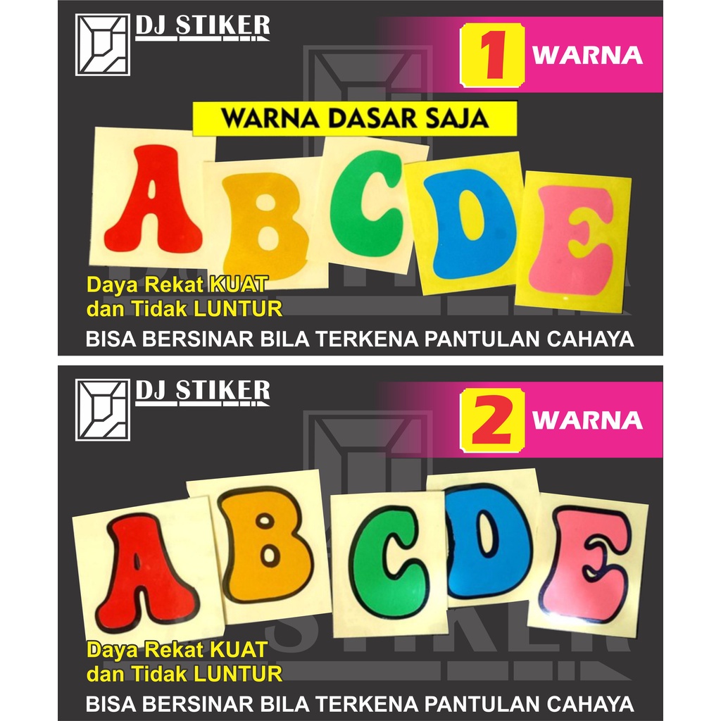 Jual CUTTING HURUF SATUAN | Shopee Indonesia