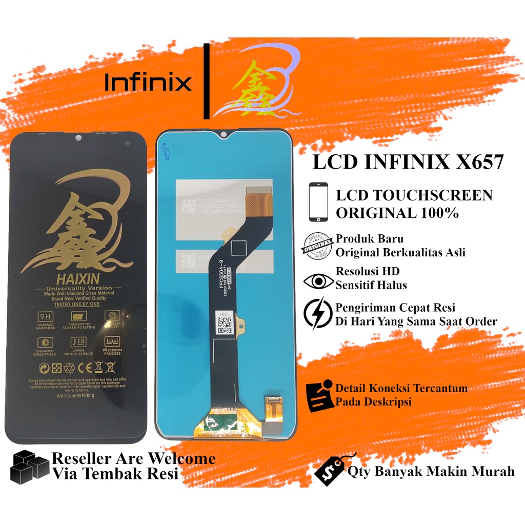 Jual LCD TOUCHSCREEN INFINIX X657 / X657B / SMART 5 FULL SET | Shopee Indonesia