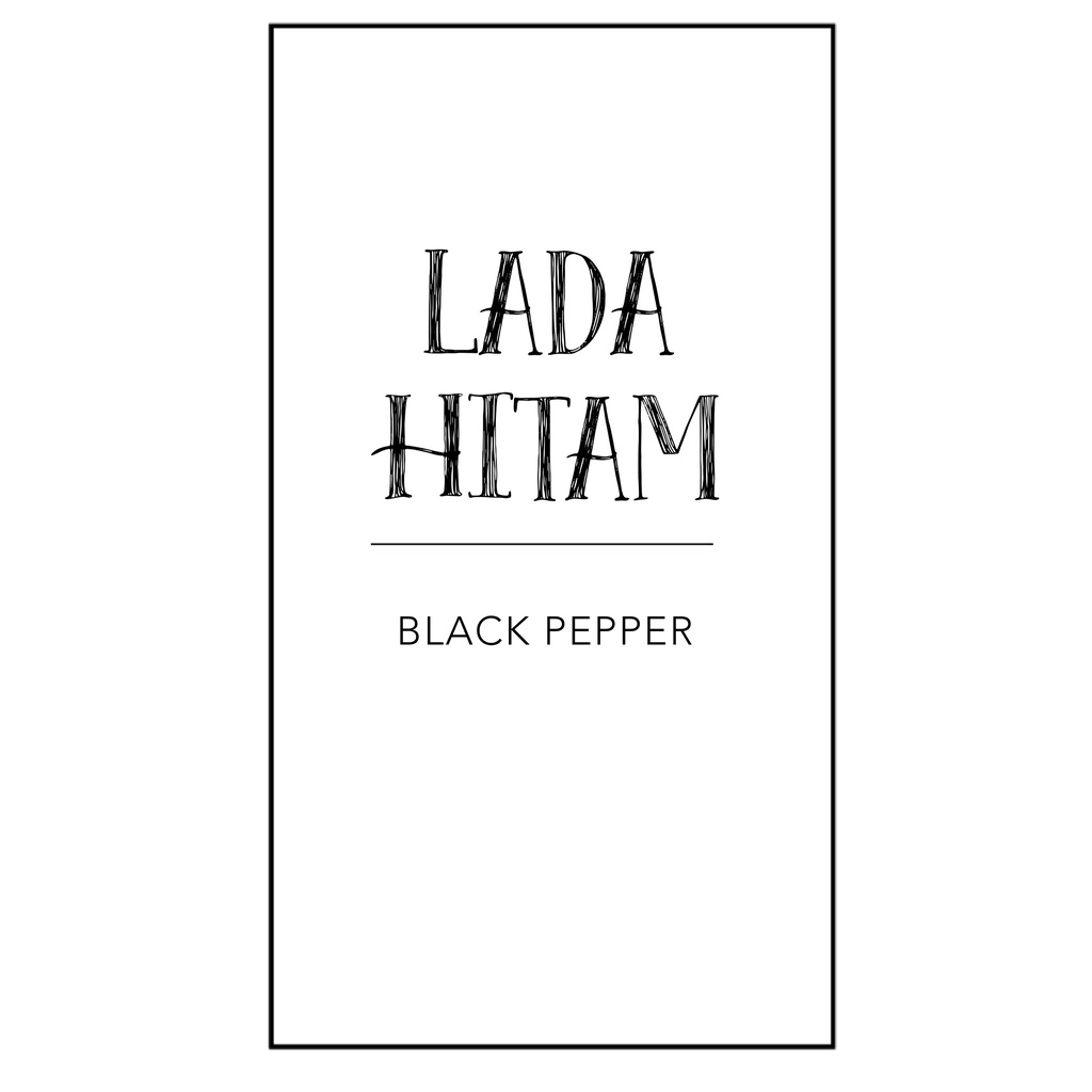Jual Stiker Bumbu Dapur KITCHEN Spice Label Bumbu Dapur 7,5 x 3,5 cm ...