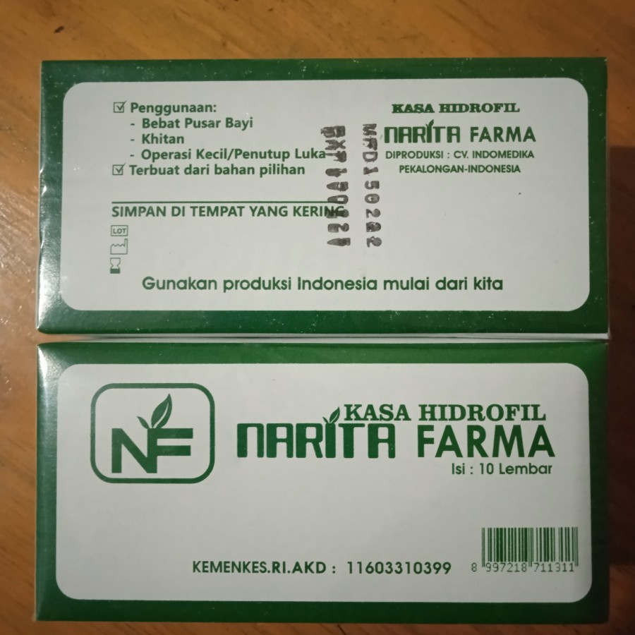Jual kasa hidrofil steril NARITA (s) | Shopee Indonesia
