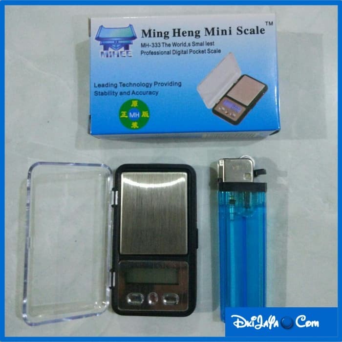 Jual MH-333 Timbangan Digital Super Mini max 100 Gram - seukuran Korek ...