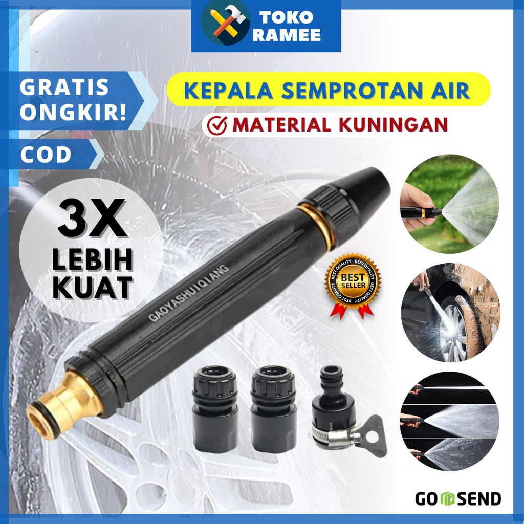 Jual Kepala Selang Semprotan Air Cuci Motor Mobil Tanaman Taman ...