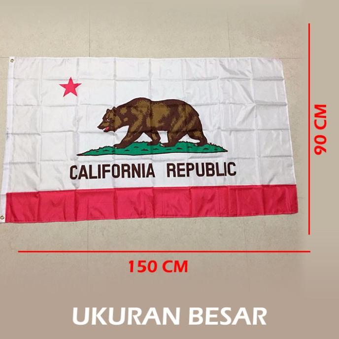 Jual Bendera California / the Bear Flag | Shopee Indonesia