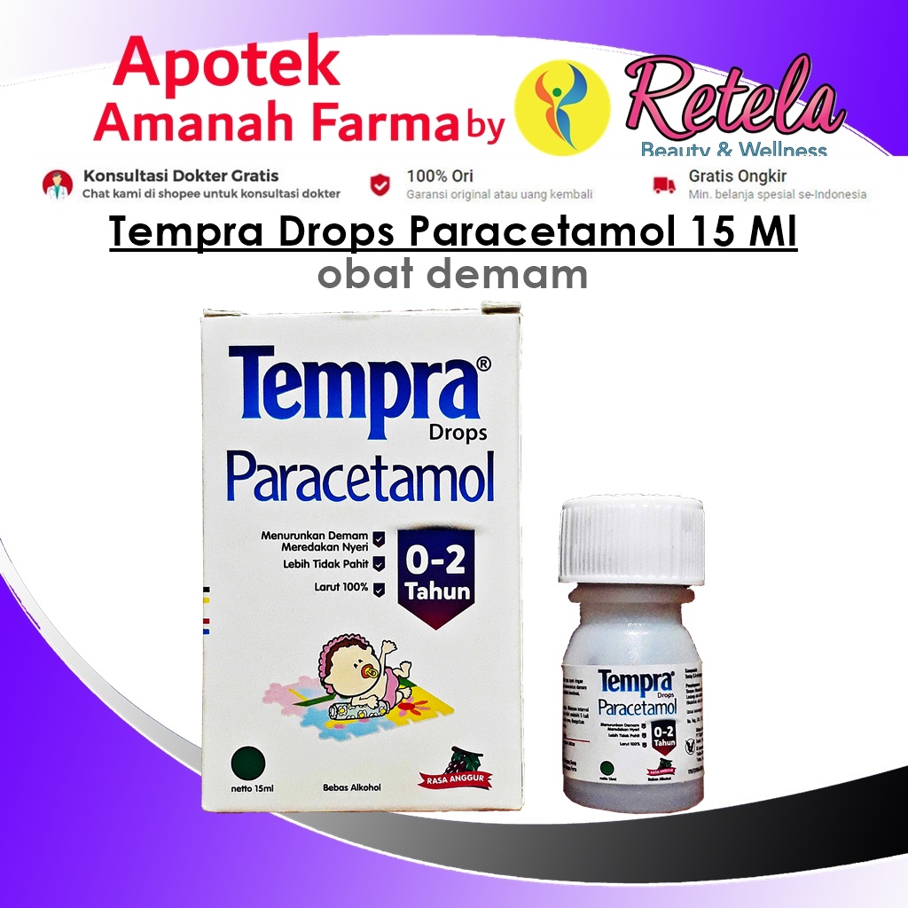 Jual Tempra Drops 15 Ml | Shopee Indonesia