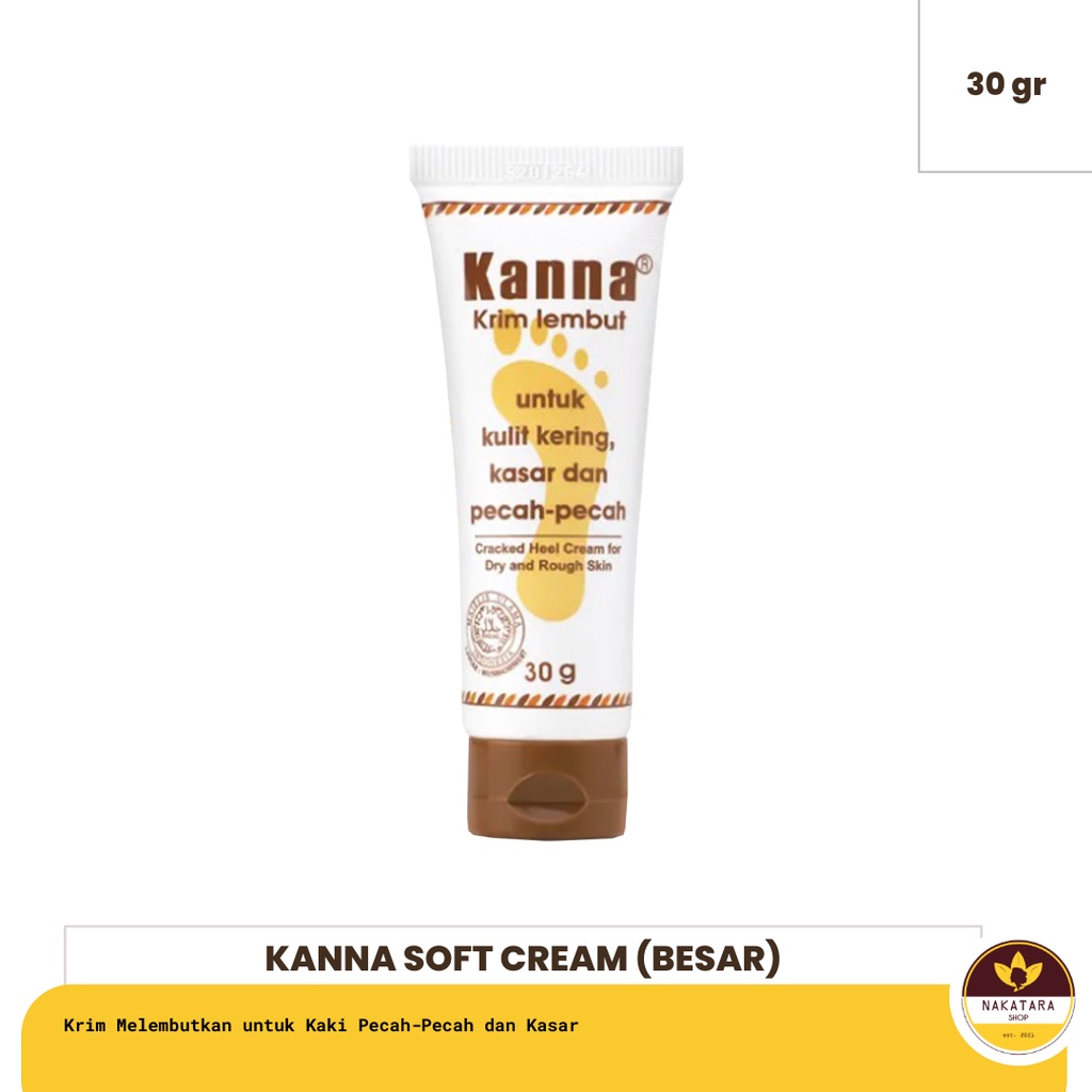 Jual KANNA SOFT CREAM / KRIM LEMBUT UKURAN 30 GRAM (BESAR) | Shopee ...