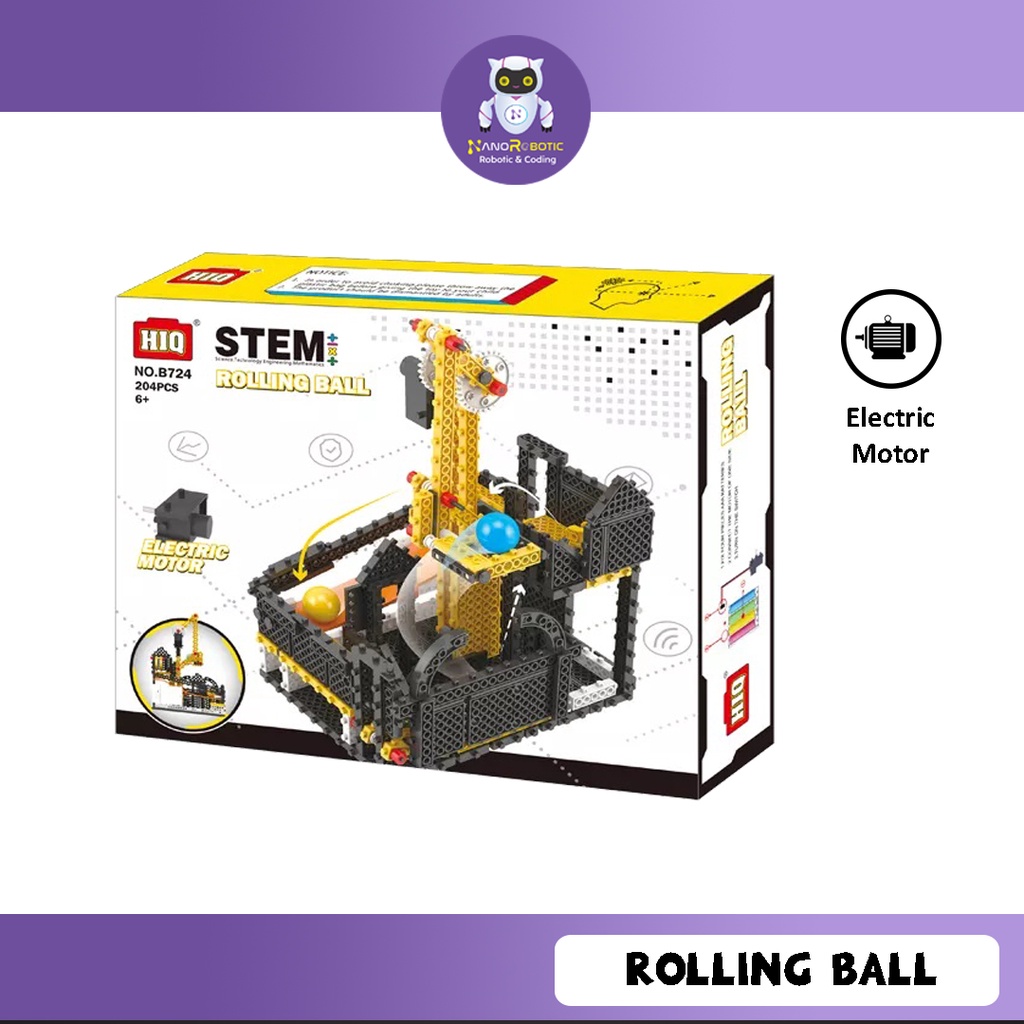 Jual STEM HIQ Rolling Ball Game Block Set | Shopee Indonesia