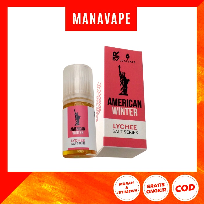 Jual AMERICAN WINTER LYCHEE SALT NIC 30ML | Shopee Indonesia