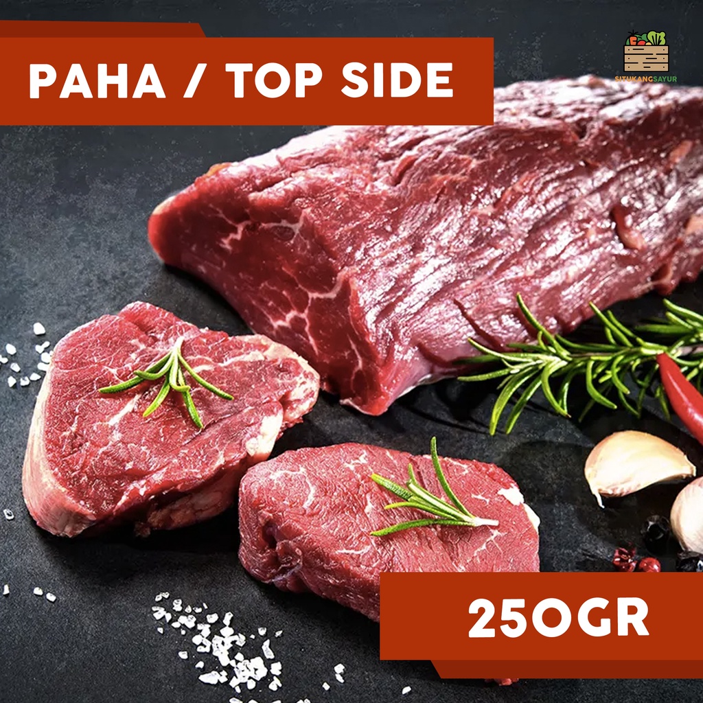 Jual Daging Paha / Topside Sapi | 250gr (Kota Bandung & Sekitar ...