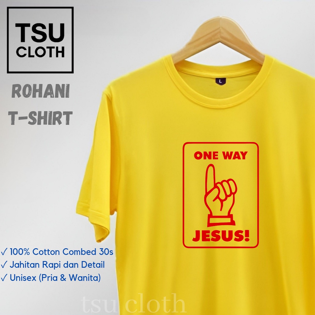 Jual KAOS ROHANI ROHANI / KAOS PASKAH / BAJU NATAL / KAOS ROHANI ...