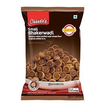 Jual Small Bhakarwadi Chheda's / Cemilan Snack Kue India Bhakerwadi ...