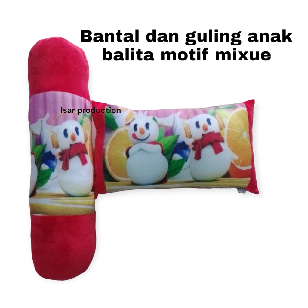 Jual bantal mixue viral bantal dan guling nak gambar mixue ice ceam ...