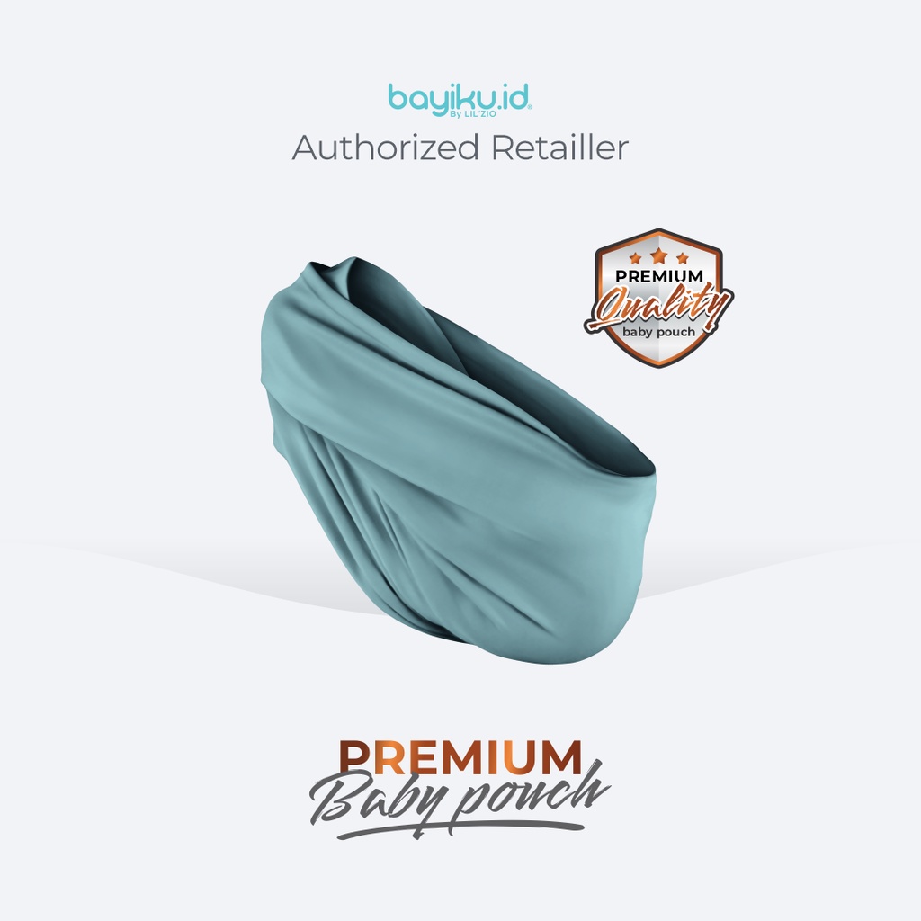 Jual Bayiku.id Premium Baby Pouch Polos / Solid Gendongan Mshape ...