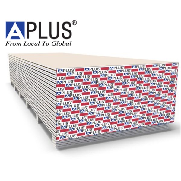 Jual APLUS Gypsum Board 9mm / Papan Gipsum A+ 9mm x 1200mm x 2400mm ...