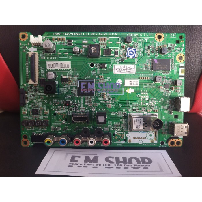 Jual Mesin TV LG 49LK5100PTB - Mobo MB Mainboard TV LG 49LK5100 PTB | Shopee Indonesia
