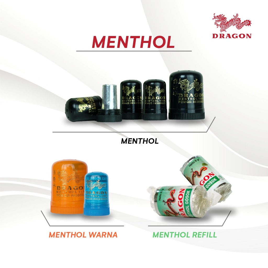 Jual Best Seller Dragon Menthol | Menthol Gosok | Shopee Indonesia
