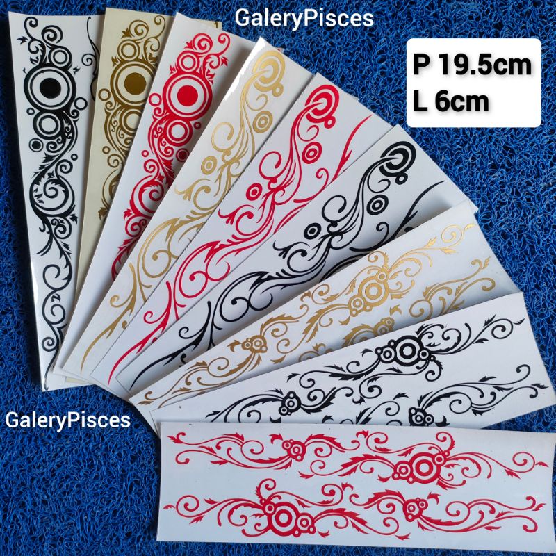 Jual stiker tribal motor keren stiker body motor stiker batik | Shopee ...