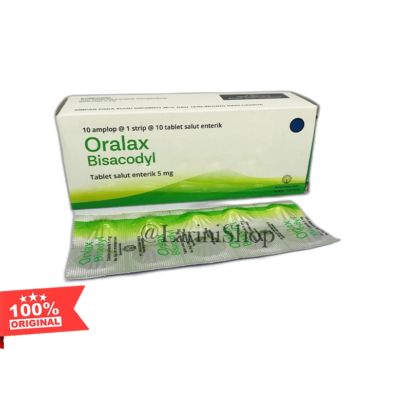 Jual ORALAX 5 MG TABLET (HARGA PER BOX) BERLICO | Shopee Indonesia