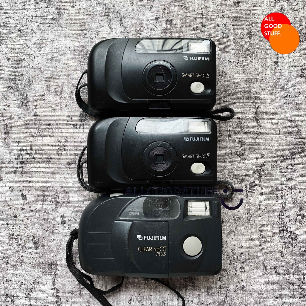 Jual FUJI CLEAR SHOT PLUS / FUJI SMART SHOT II - KAMERA ANALOG REUSABLE SAKU MURAH 35MM | Shopee ...