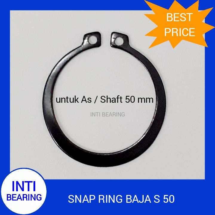Jual SNAP RING S50 S 50 S-50 AS 50 mm CIRCLIP KLIP CLIP PENGUNCI SNAPRING EXTERNAL RETAINING ...