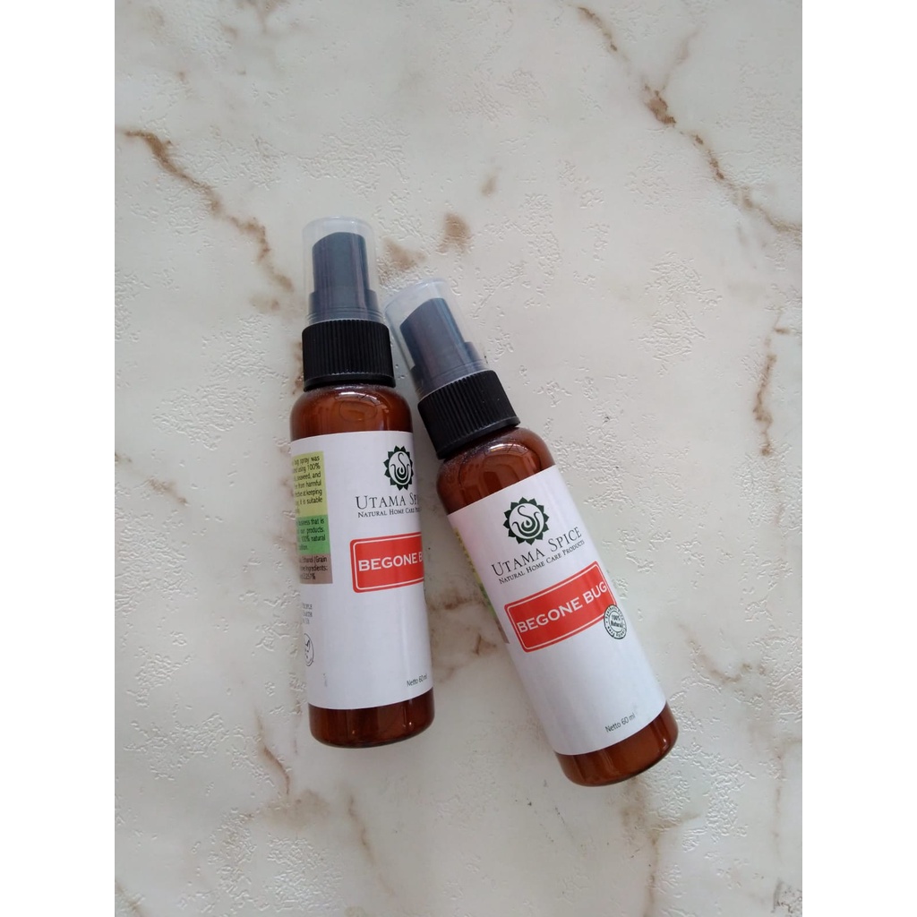 Jual Begone bug spray utama spice ukuran 60ml | Shopee Indonesia