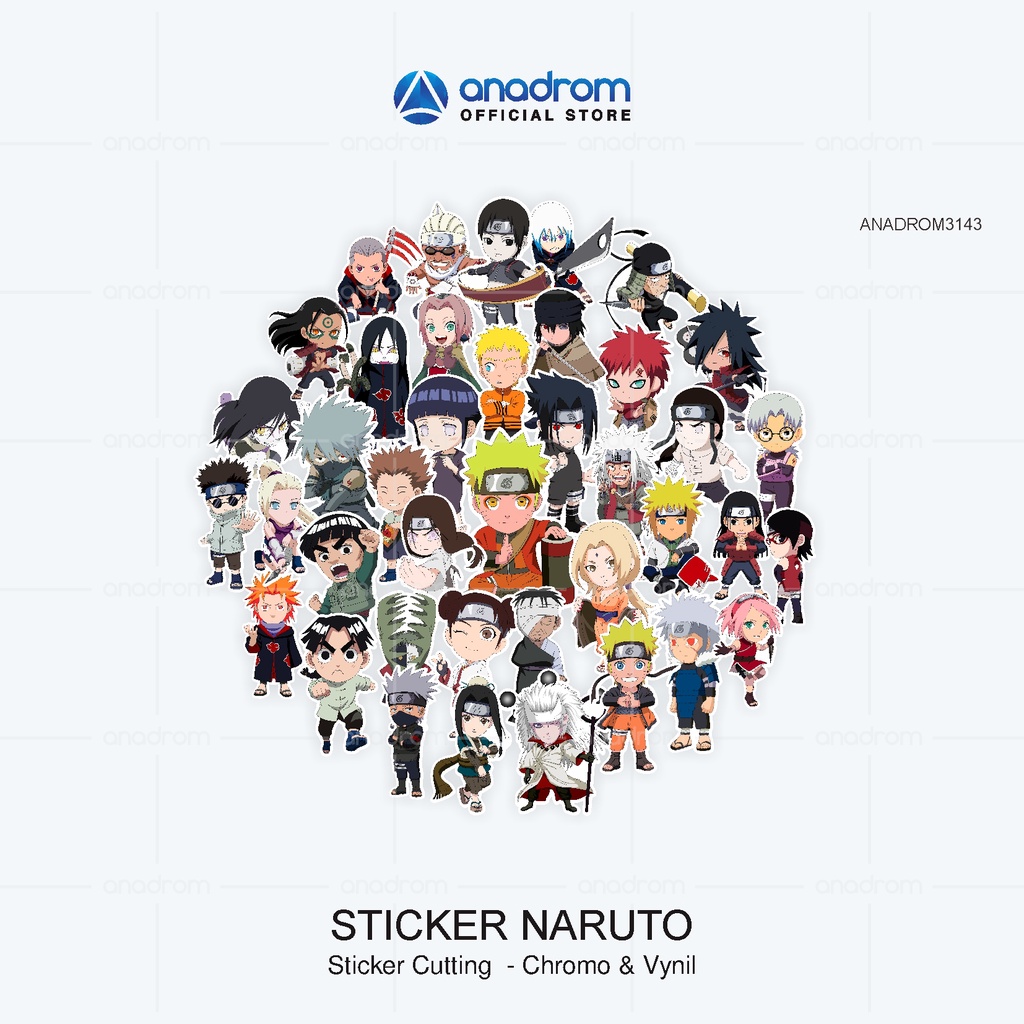 Jual Stiker Anime Naruto | Anime Sticker | ANADROM 3143 | Shopee Indonesia