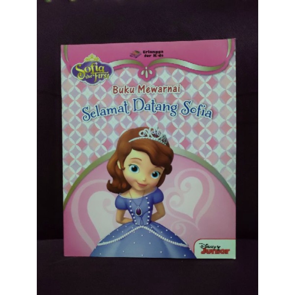 Jual Sofia the First Buku Mewarnai Selamat Datang Sofia . t927 | Shopee Indonesia