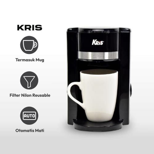 Jual Kris 125 Ml Drip Coffee Tea Maker 350watt ACE Mesin Pembuat Kopi ...