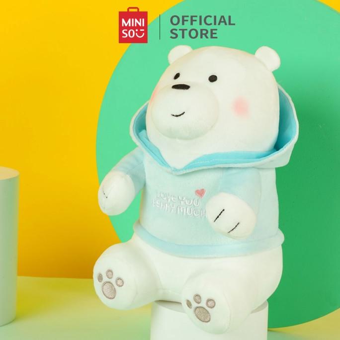 Jual MINISO we bare bears cute bear pakai sweater original | Shopee ...