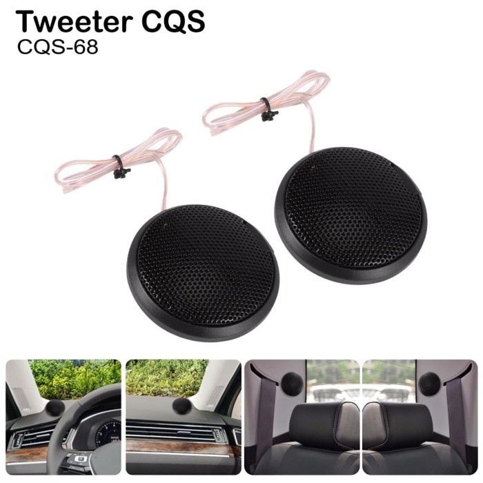 Jual Speaker Tweeter Mobil Universal - Car Mini Tweeter CQS-68 | Shopee Indonesia