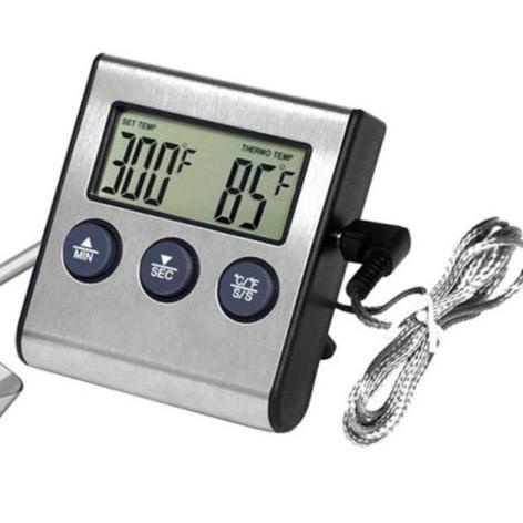 Jual Digital thermometer tusuk Timer Measuring alarm Temperature ...