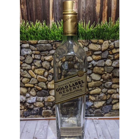 Jual botol bekas minuman keras miras import gold label import premium ...