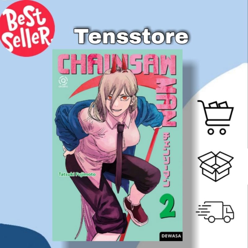 Jual chainsaw man 2 by tatsuki fujimoto | Shopee Indonesia
