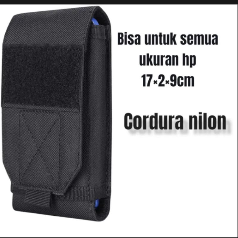 Jual pouch hp universal tactical / tempat ha pinggang tactical / sarung ...