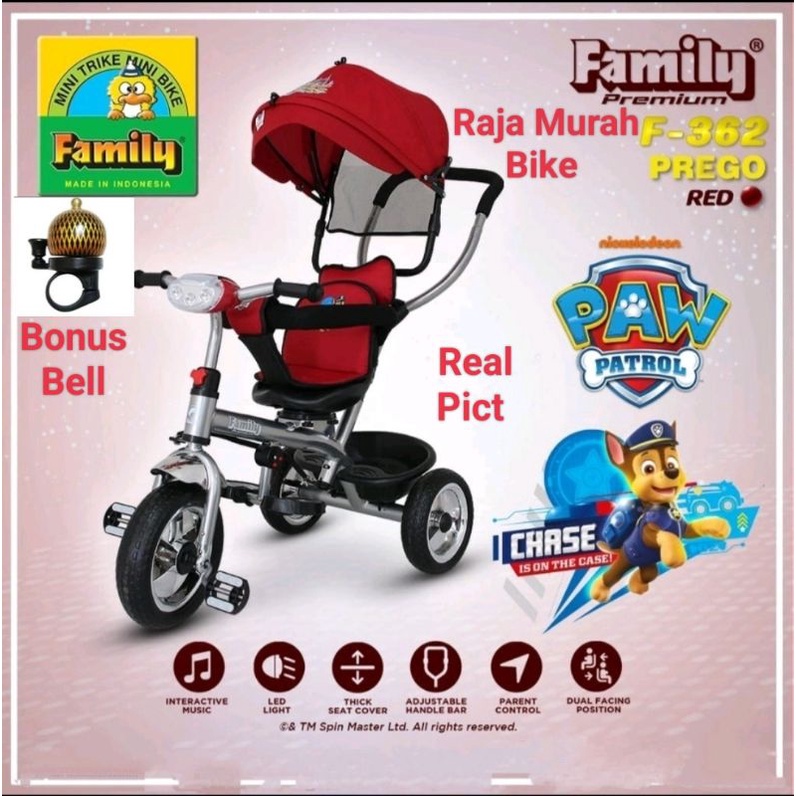 Jual Sepeda Anak Roda Tiga Family F-860J Sepeda Roda Tiga Family ...