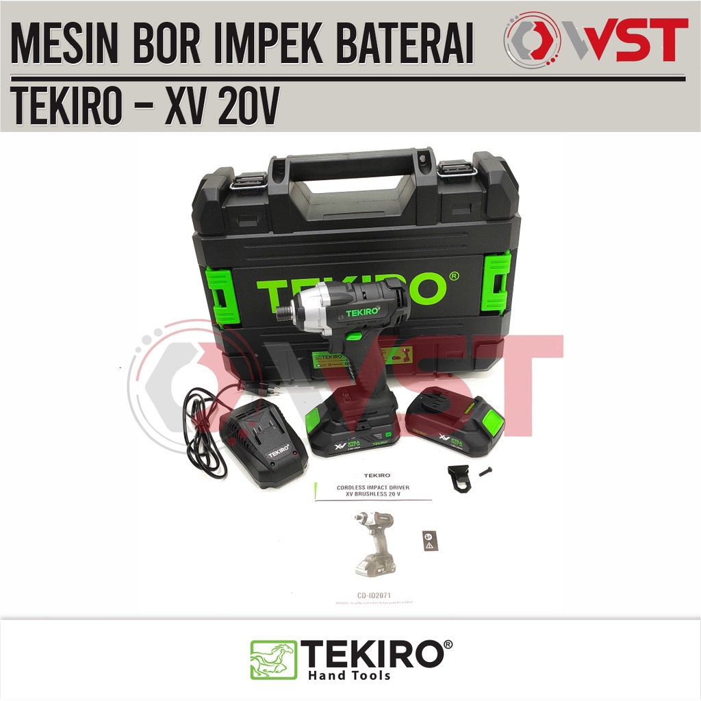 Jual Mesin Impek Baterai Tekiro XV 20V / Cordless Impact Driver Tekiro ...