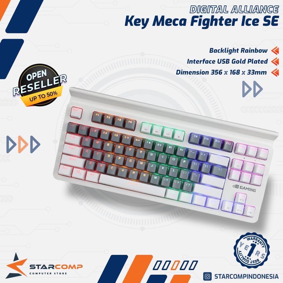 Jual Keyboard Digital Alliance Meca Fighter Ice TKL SE Keyboard Gaming ...