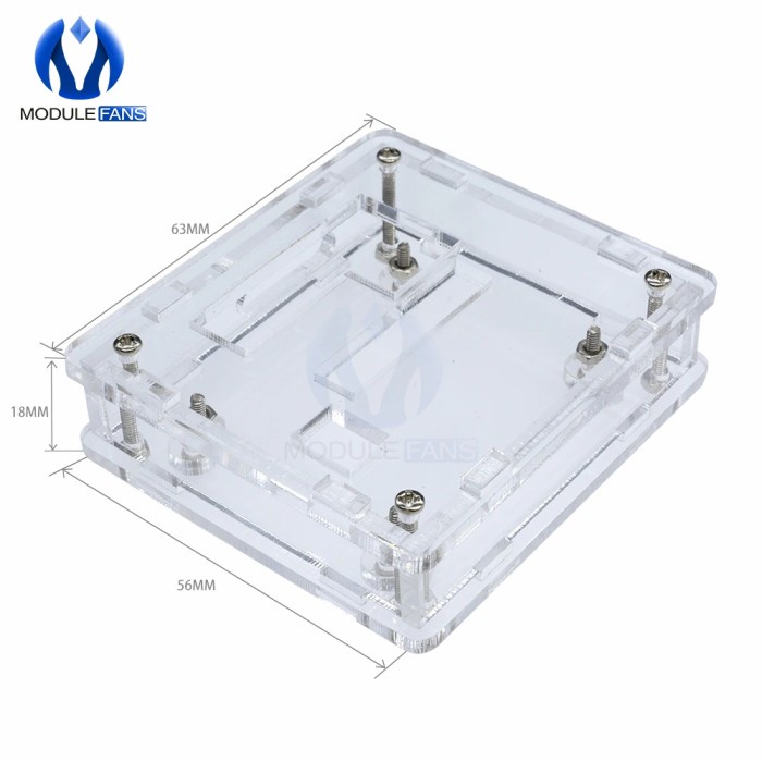 Jual Acrylic Akrilik Case Kotak Casing Digital Thermostat XH-W1209 ...