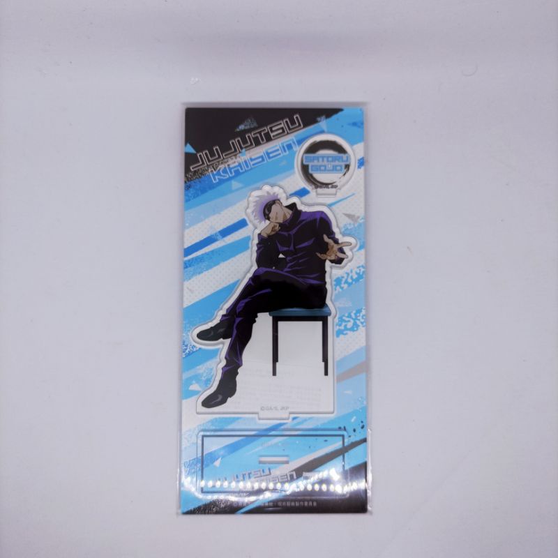 Jual original acrylic stand sitting gojo satoru jujutsu kaisen | Shopee ...