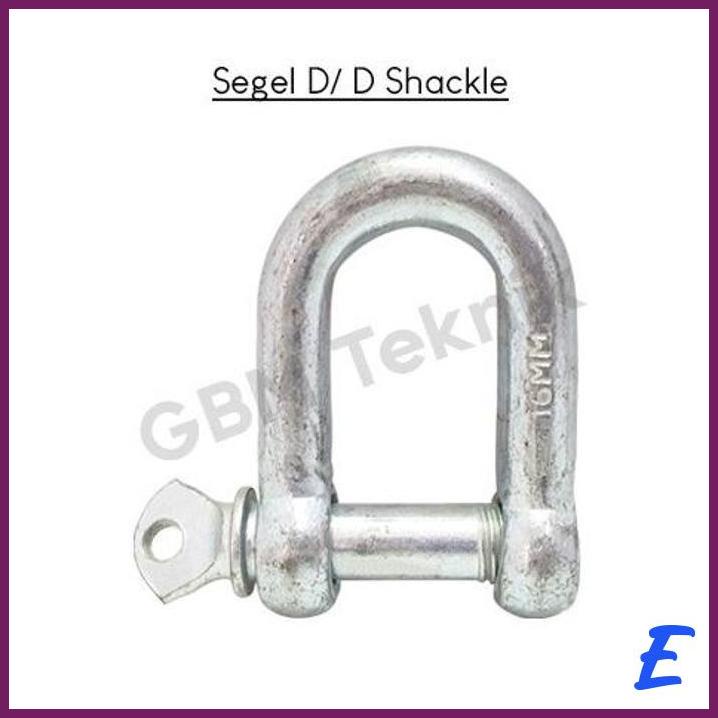 Jual SEGEL D GALVANIZED 28MM SHACKLE D GALVANIZED 28MM [GBM] | Shopee ...