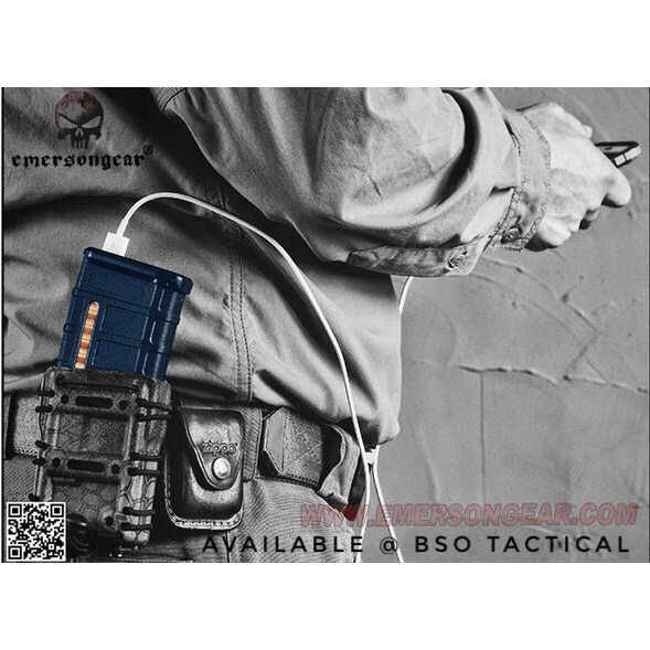 Jual POWER BANK TACTICAL EMERSON GEAR PMAC MAGAZINE AR15 POWERBANK ...