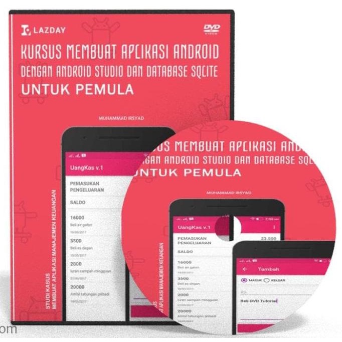 Jual DVD Tutorial Membuat Aplikasi Android Dengn Android Studio Untk Pemula | Shopee Indonesia