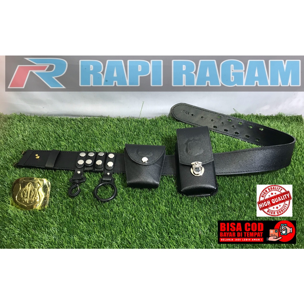 Jual Kopel SATPAM lengkap KULIT ASLI premium | Shopee Indonesia