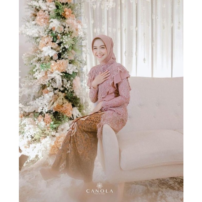 Jual Original Kebaya Pesta Ria ricis Stelan Kebaya Premium ...