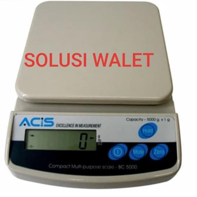 Jual Timbangan Digital Acis 5kg BC5000 Timbangan Dapur 5 kg | Shopee Indonesia