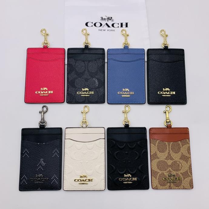 Jual Coach Metal Logo Card Holder ID Lanyard Name Tag Pro Edition ...