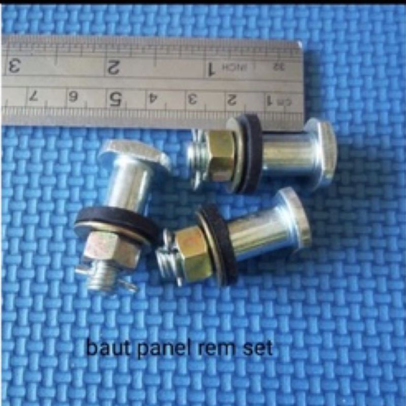 Jual Baut panel rem yamaha/baut penahan tromol belakang vega Jupiter ...